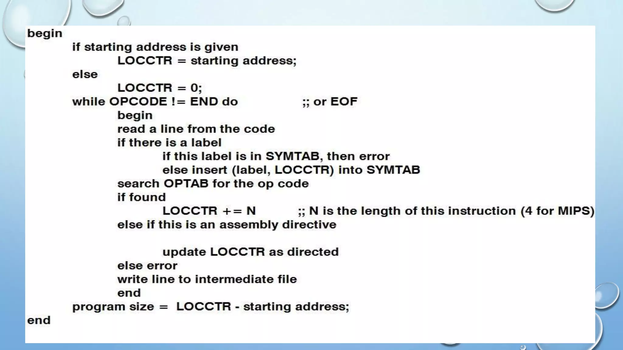 Single Pass Assembler | PPTX