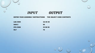 Single Pass Assembler | PPTX