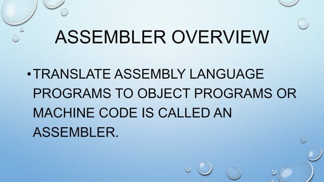 Single Pass Assembler | PPTX | Programming Languages | Computing