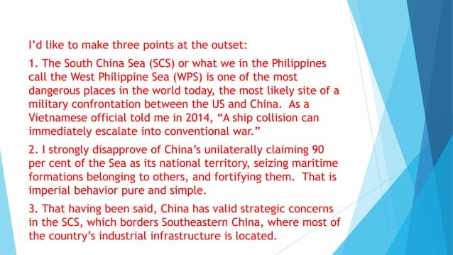 Superpower Conflict in the South China / West Philippine Sea | PPT