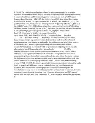 Walden NURS 6052 Week 1 Paper.docx