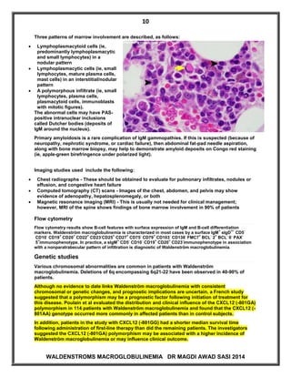 Waldenstroms macroglobulinemia DR MAGDI SASI | PDF