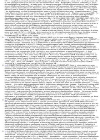 Waldenstroms macroglobulinemia dr magdi sasi | PDF