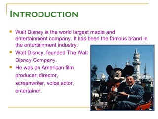 Walt disney | PPT