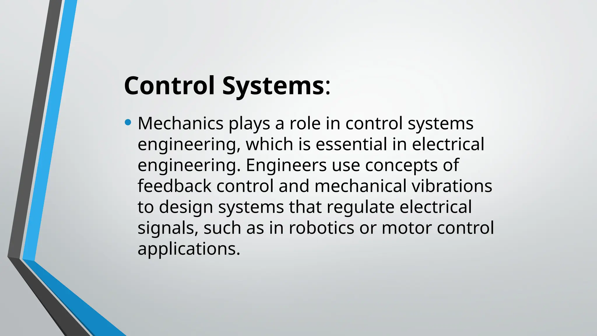Applications of Mechanics and wave motion in Electrical Engineering.pptx
