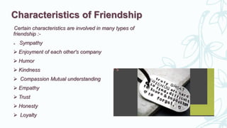 Friendship | PPTX