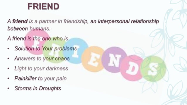Friendship | PPTX