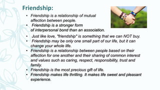 Friendship | PPTX