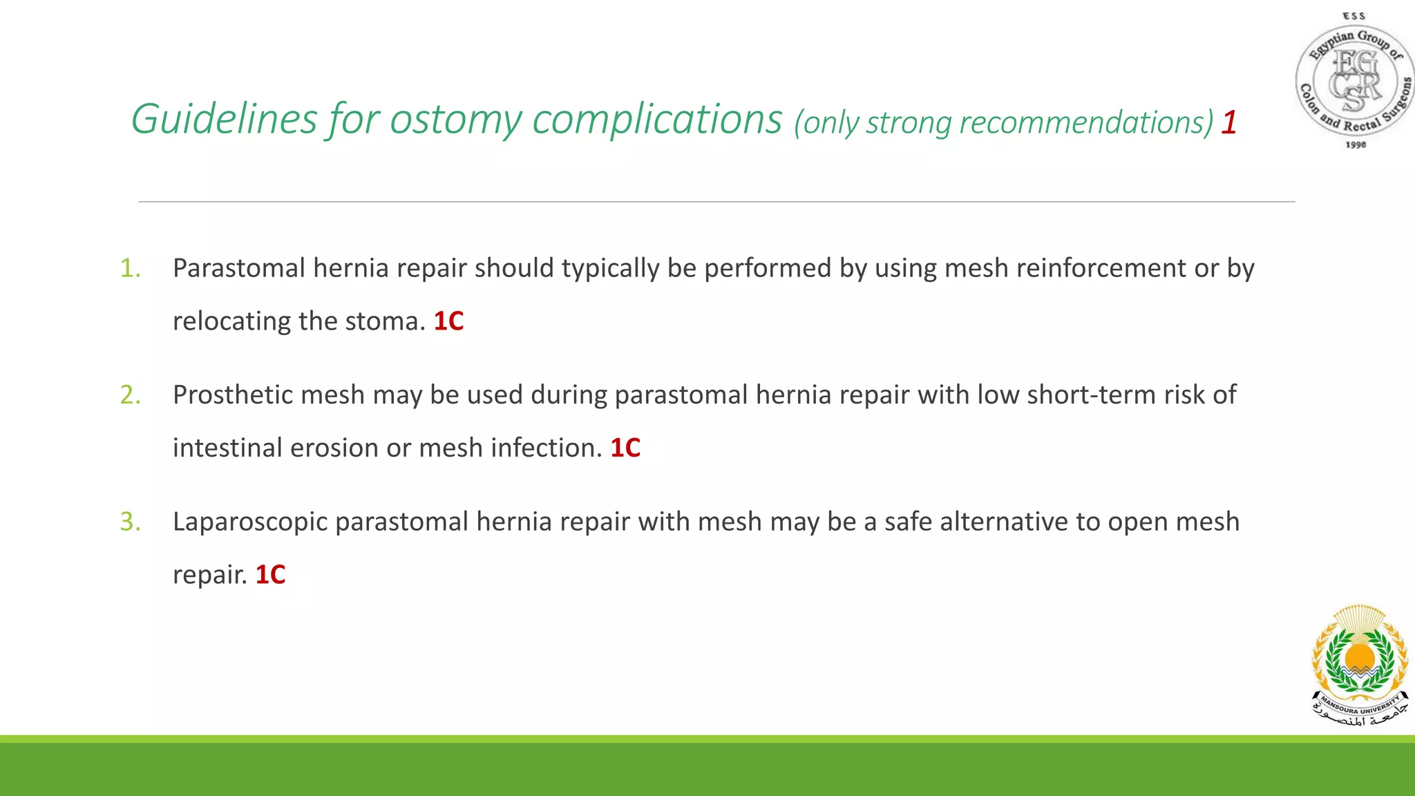 Colostomy & Ileostomy | PDF