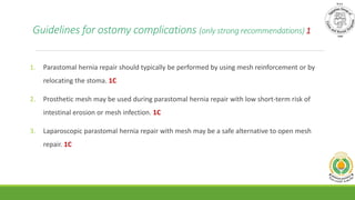 Colostomy & Ileostomy | PDF