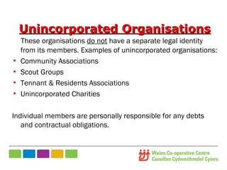 Legal structures for asset transfer | PPT