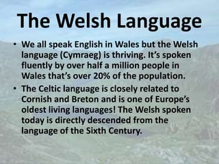 Wales (student presentation) | PPTX