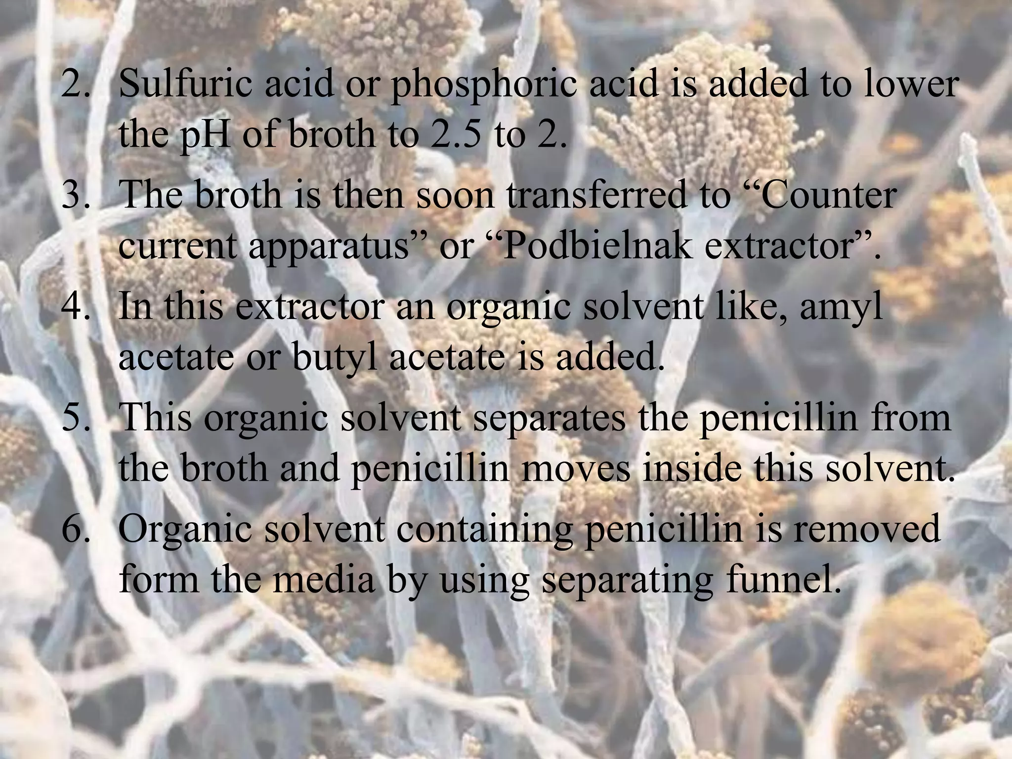 Penicillin Fermentation Process (Industrial production of Penicillin ...