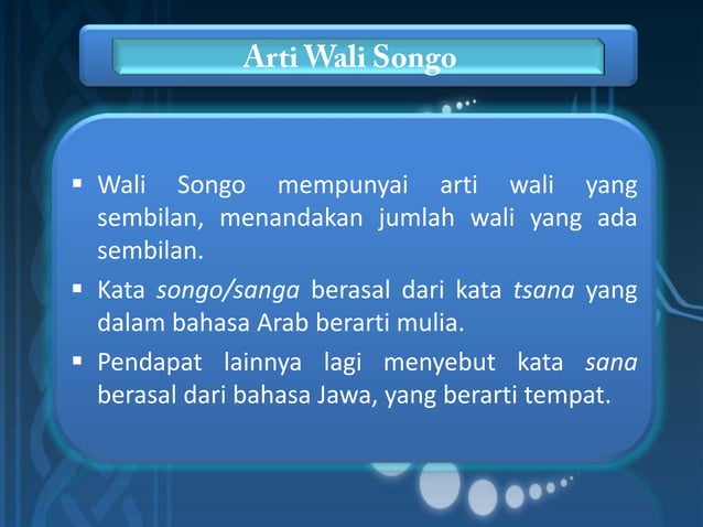 Wali songo | PPTX