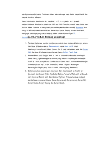 sejarah Wali songo | PDF