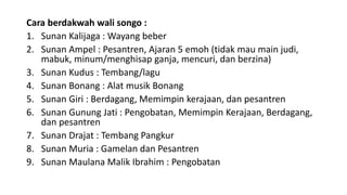 Wali songo | PPTX
