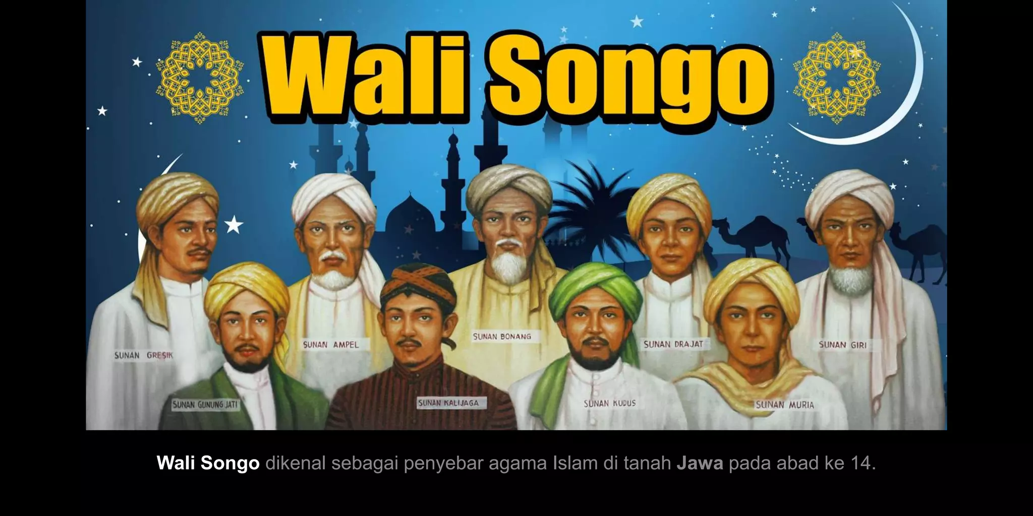 Tokoh Penyebar Islam di Tanah Jawa - Wali Songo | PPTX