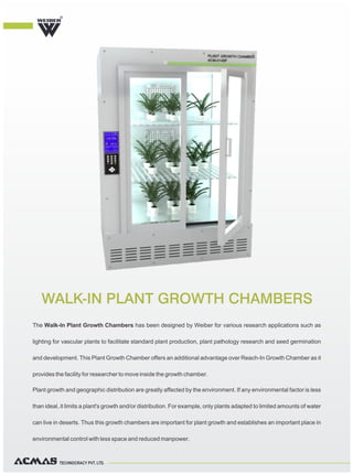 Walk in-plant-growth-chambers | PDF