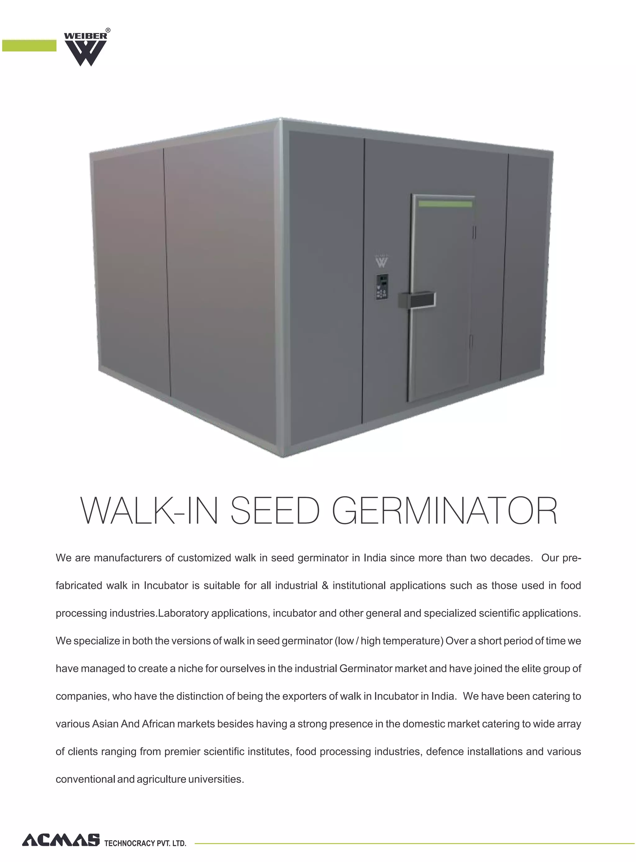 Walk in-seed-germinator | PDF