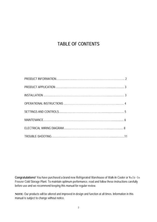 Walk in cooler & freezer cold room plant & refrigerated cold storage ...