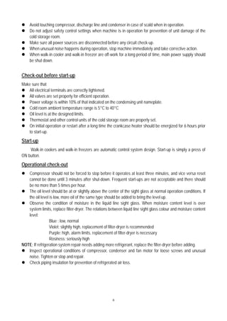 Walk in cooler & freezer cold room plant & refrigerated cold storage ...