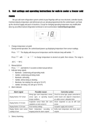 Walk in cooler & freezer cold room plant & refrigerated cold storage ...