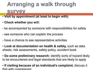 Walk through survey | PPTX