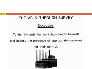Walk through survey | PPTX