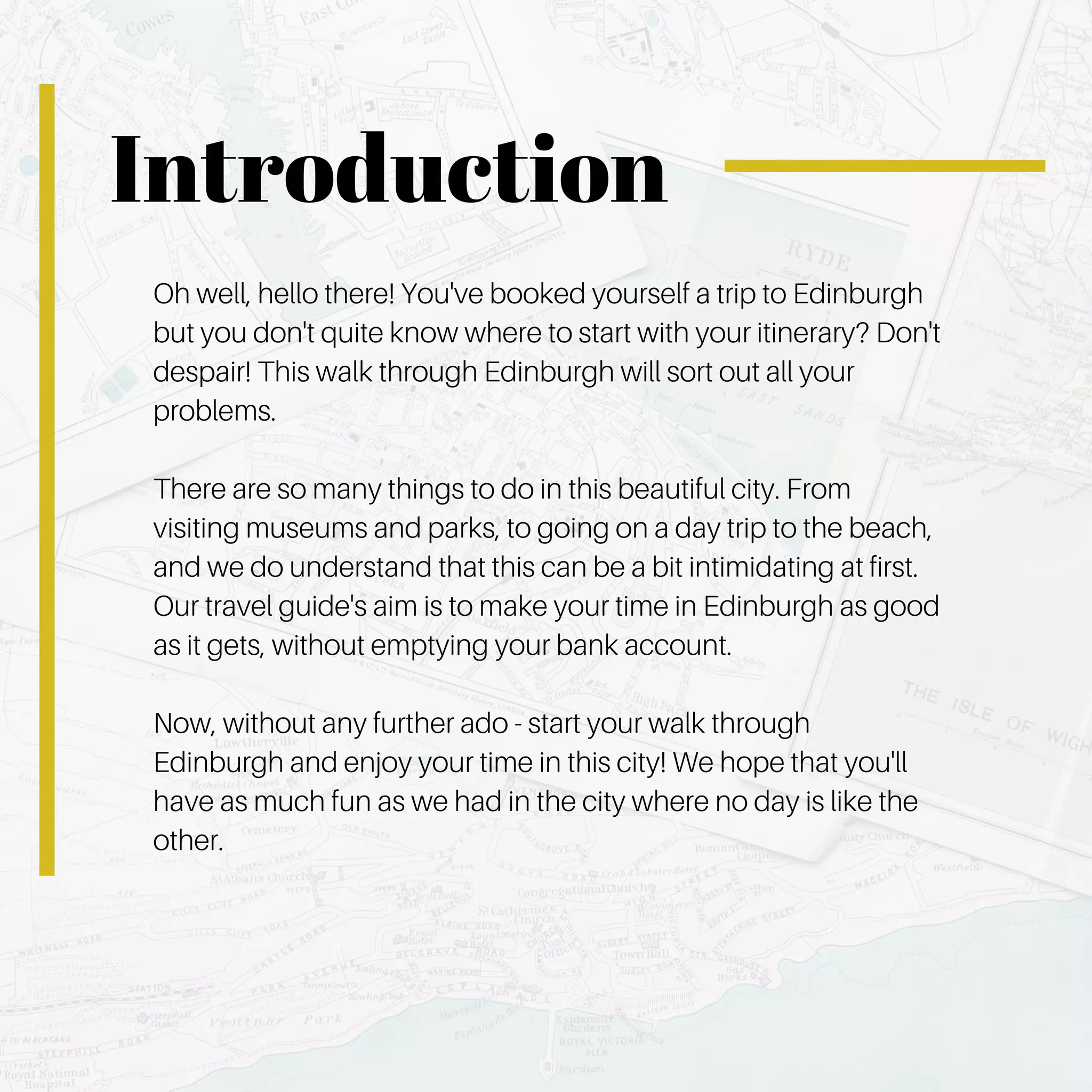 Walk through Edinburgh | PDF