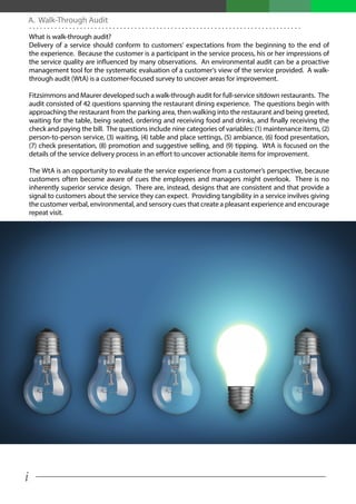 Walk through audit | PDF