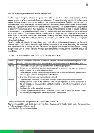 Walk through audit | PDF