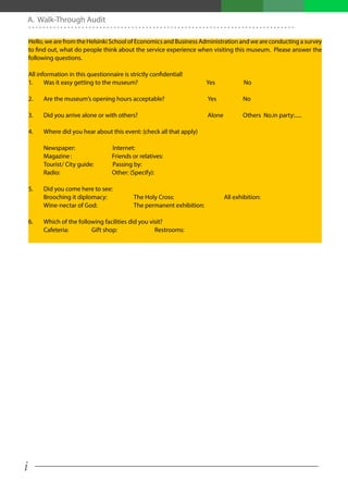 Walk through audit | PDF