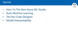 Walk through of azure machine learning studio new features | PDF
