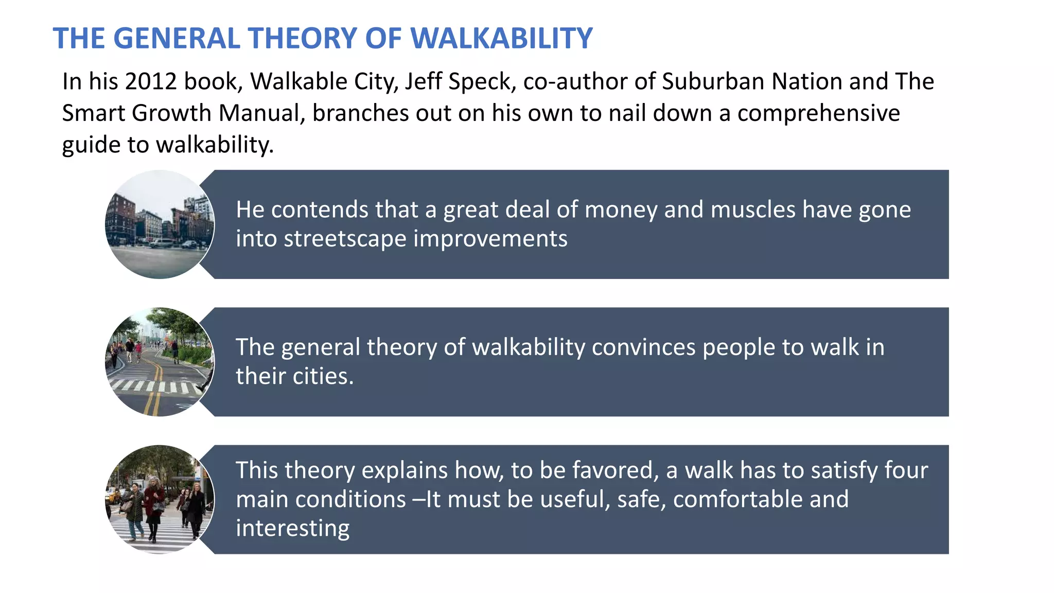 Walkable city | PPTX