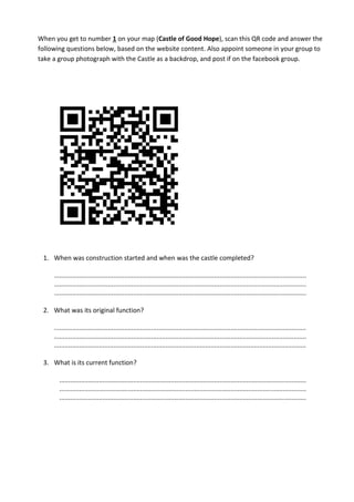 Using QR codes to guide learning through discovery | PDF | Africa ...