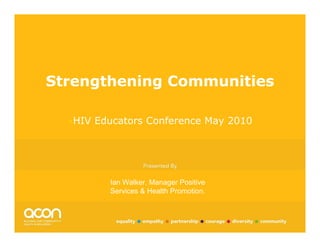 Strengthening Communities | PDF