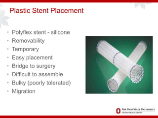 Endoscopic Palliation of Esophageal Cancer | PDF | Digestive Disorders ...
