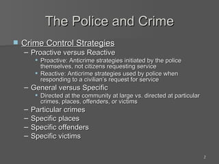 Walker, Chapter 9 | PPT | Crime & Harmful Acts to Individuals, Society ...