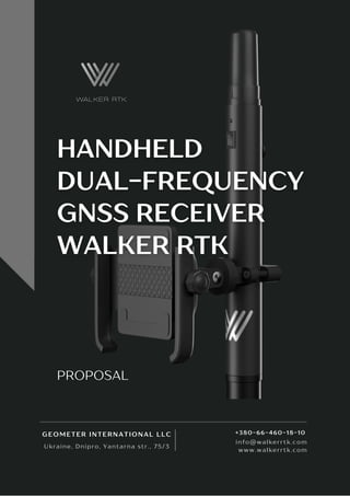 Walker RTK proposal.pdf | Computer Peripherals | Computing