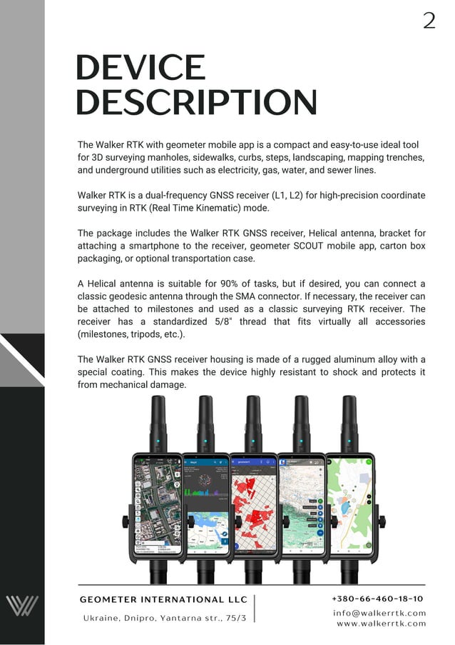 Walker RTK proposal.pdf | Computer Peripherals | Computing