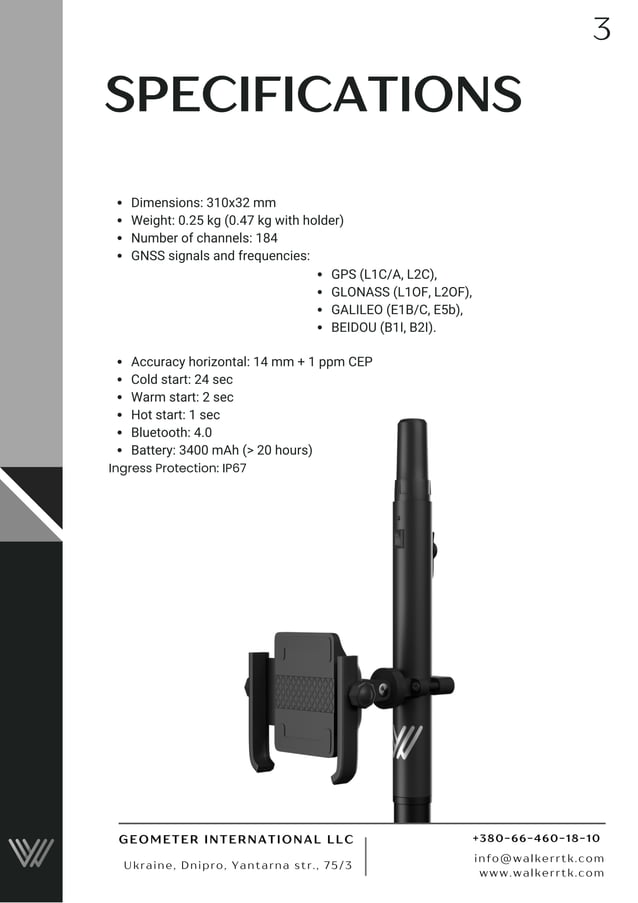 Walker RTK proposal.pdf | Computer Peripherals | Computing