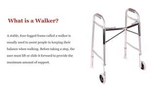 Walker vs. Rollator: What’s the Difference? | PPTX