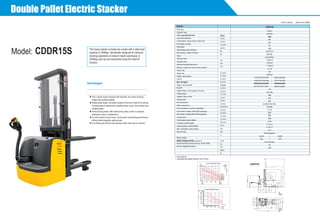 Walkie type electric stacker cddr15 s | PPT