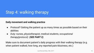 Walking physiotherapy | PDF