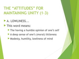 Walking Together In Unity by Evang. Effiong Tom | PPT