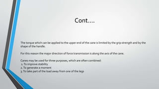 PHYSIOTHERAPY JUNOON Dr. Vinita Walking aids | PPT