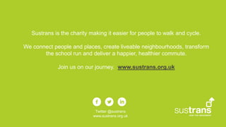 Walking and cycling network planning Simon Pratt | PPTX