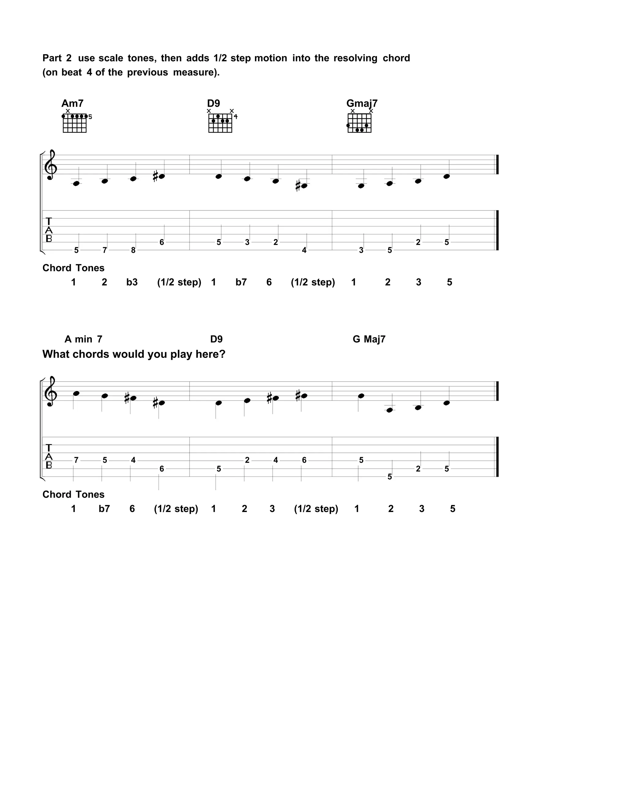 Walking bass lines | PDF