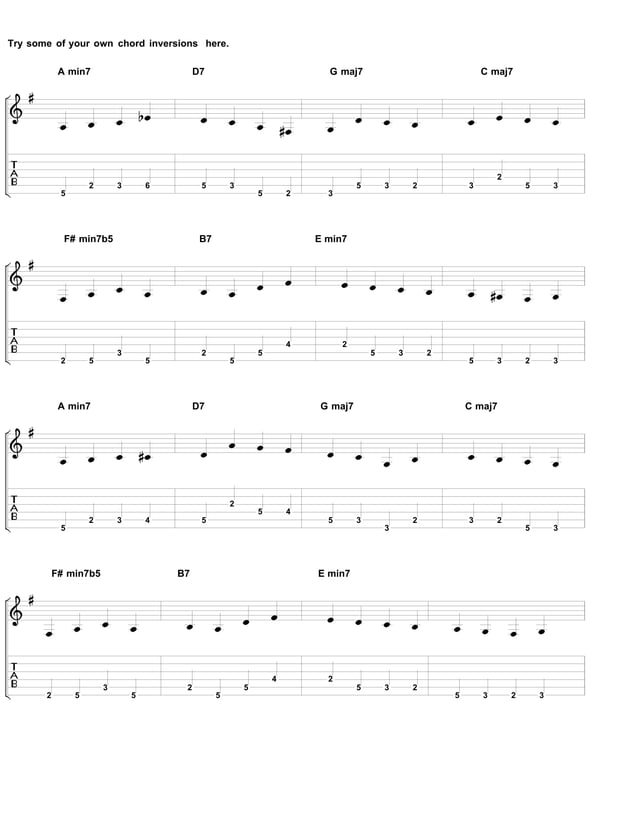 Walking bass lines | PDF