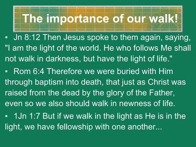 Walking by faith! | PPTX | Christianity | Religion & Spirituality